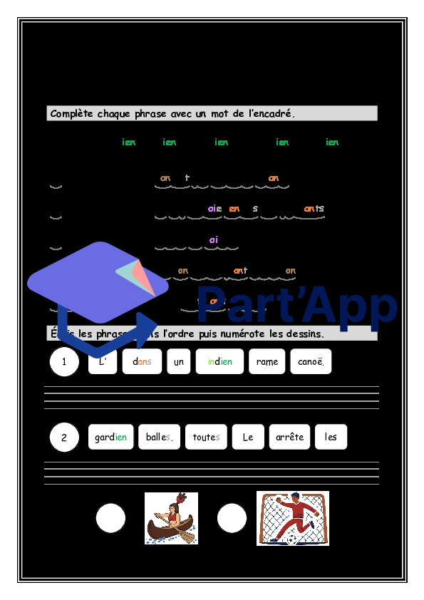 Part'App | Le son ien Décodage - Encodage temps 6